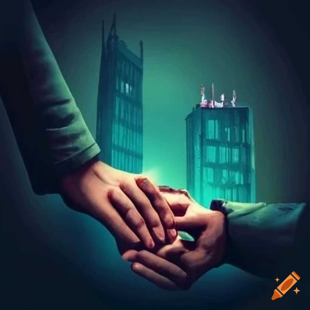 Cash changing hands in a back-alley or underground deal to illustrate ...