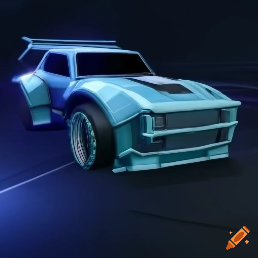 Rocket League fennec car body in high resolution 16k, high detail, high ...