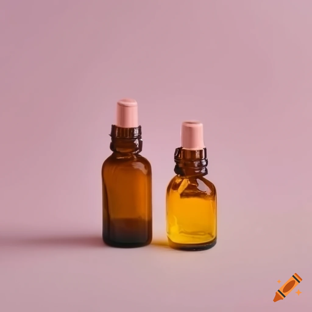 Summer sceneries for shooting of essential oil bottle on Craiyon