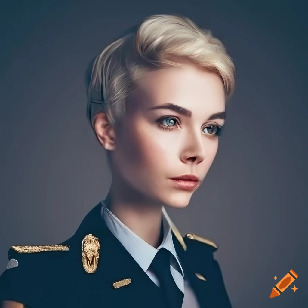 Photo portrait face of a beautiful woman slender proud serious with ...