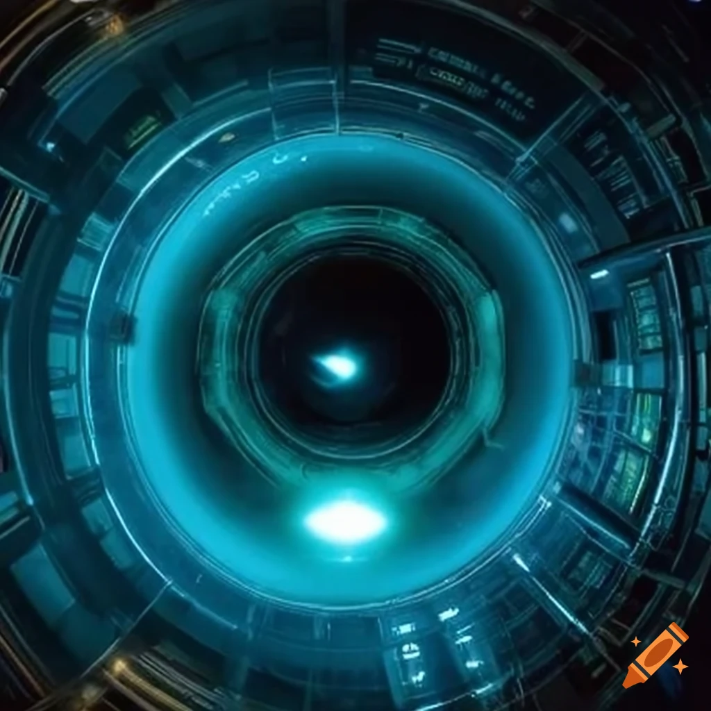 Inside Alien Spaceship