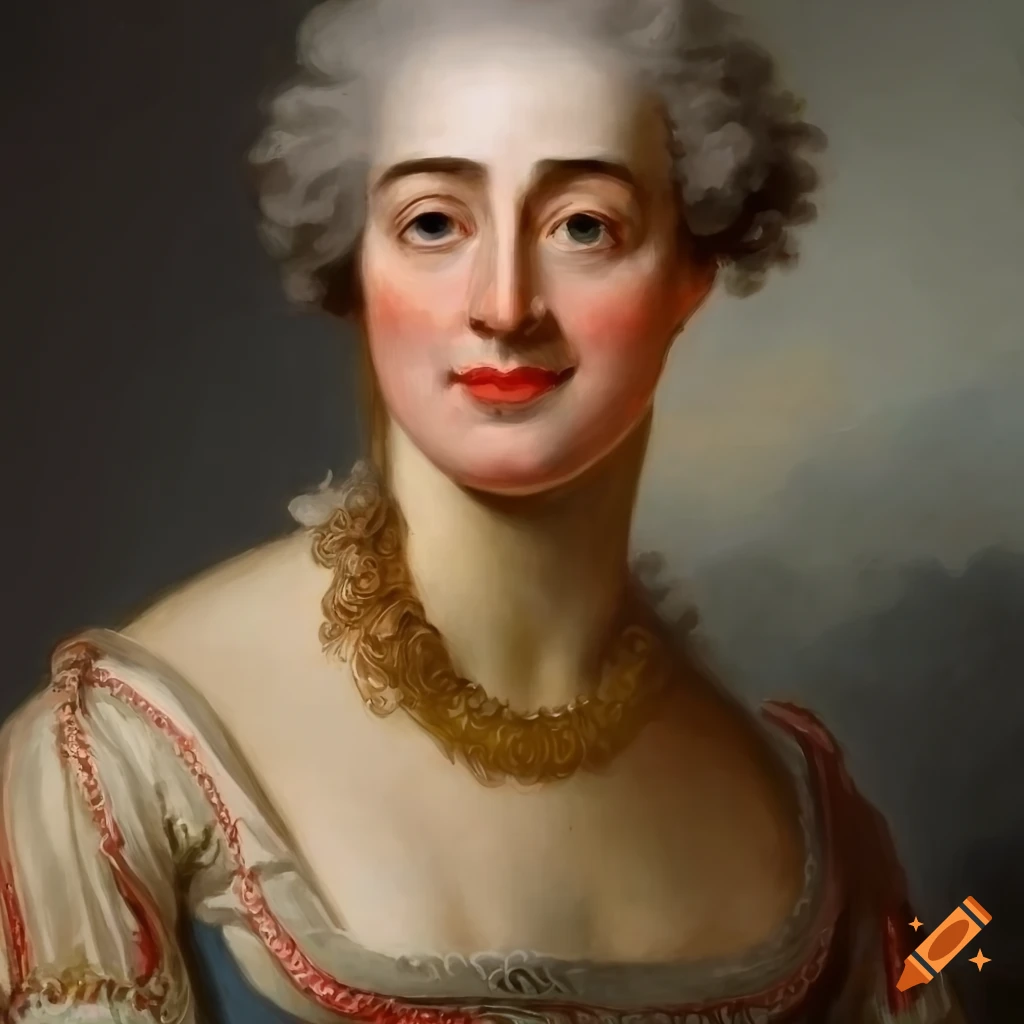 Regency painting portrait st james on Craiyon