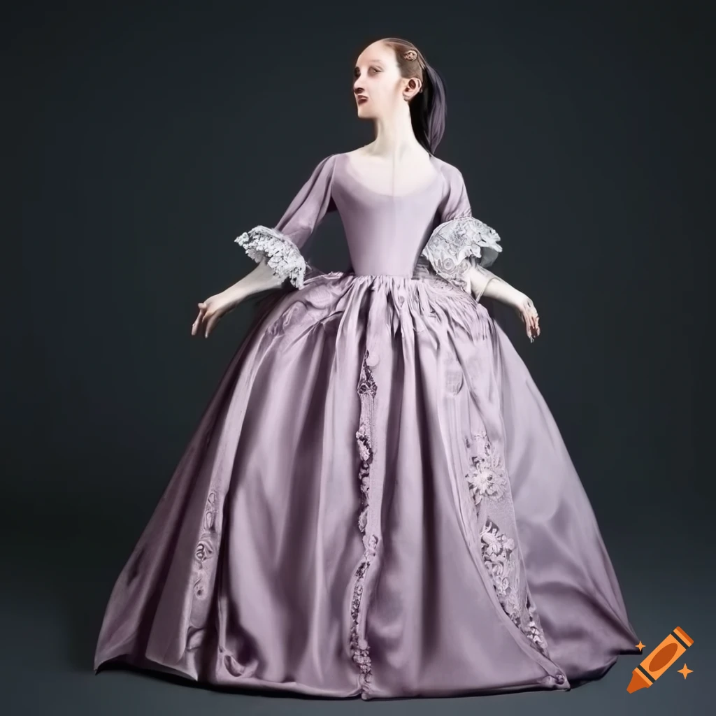 18th century gown full body