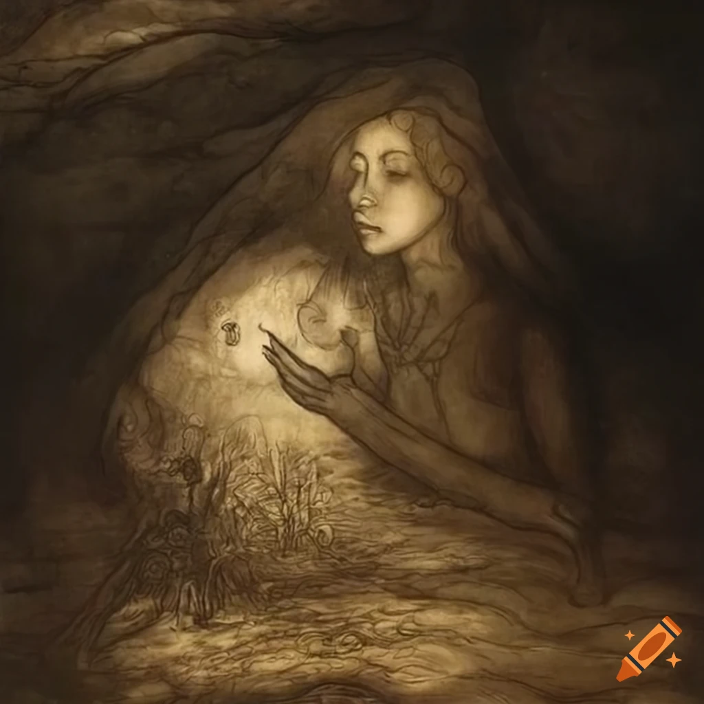 Leonora Carrington painting of Mysterious mystics making Martian ...