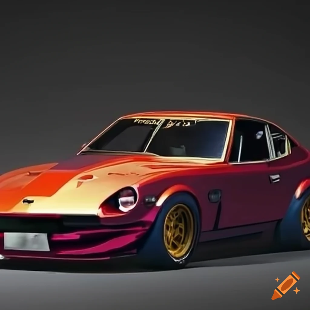 Modern racing datsun 240z