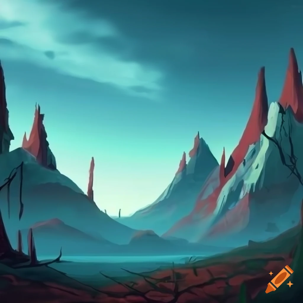 Concept Art Landscape Mountain