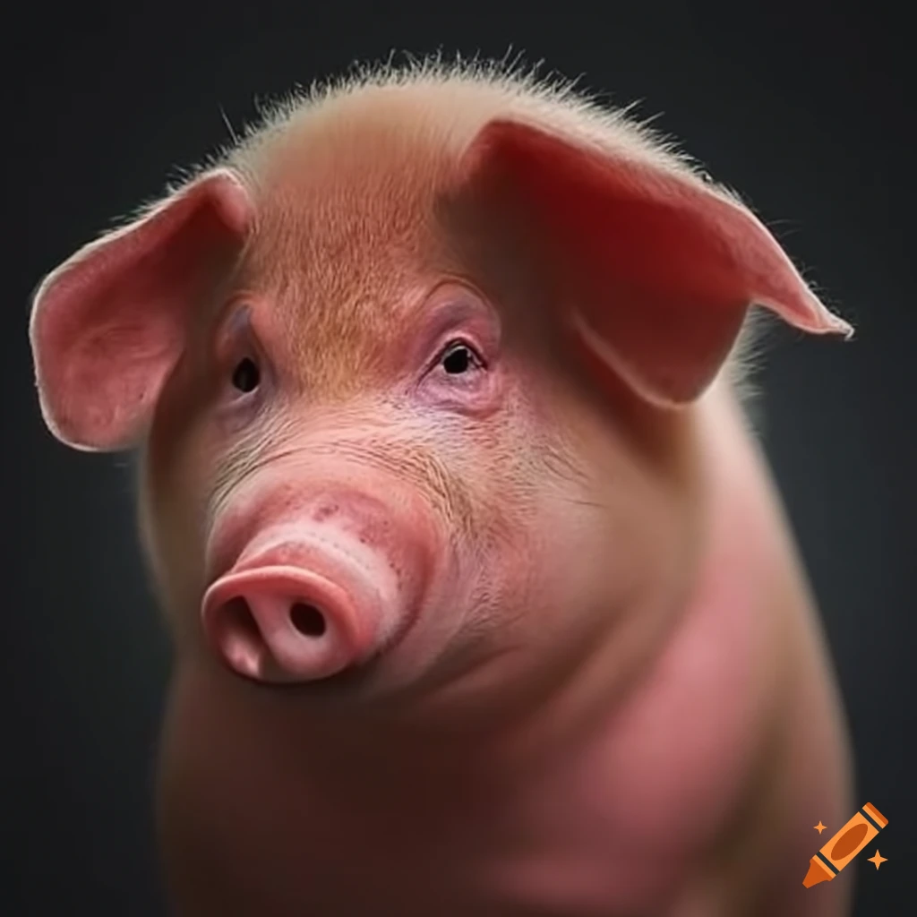 Pig on Craiyon