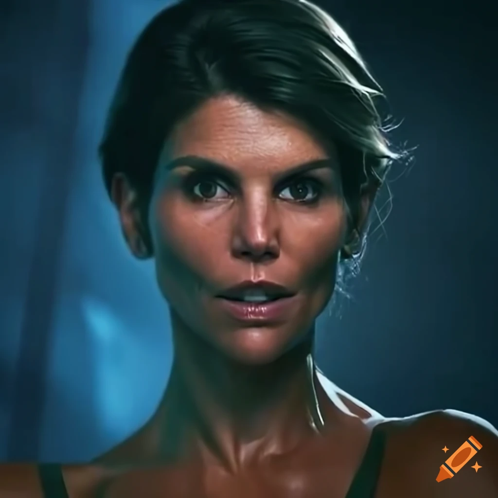 "AVA RICE", starring Lori Loughlin as a Female Bodybuilder/Space ...