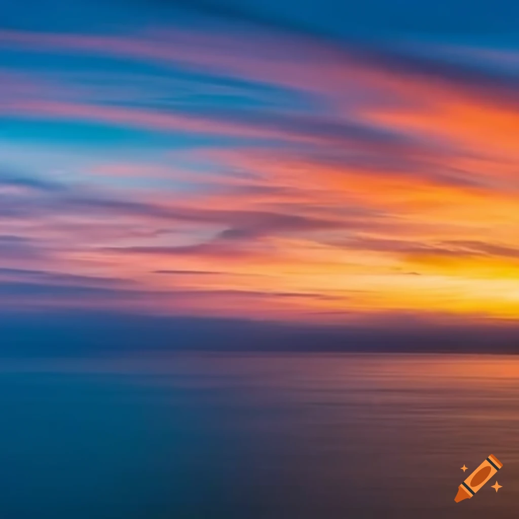 French riviera skyline spectacular sunset sky
