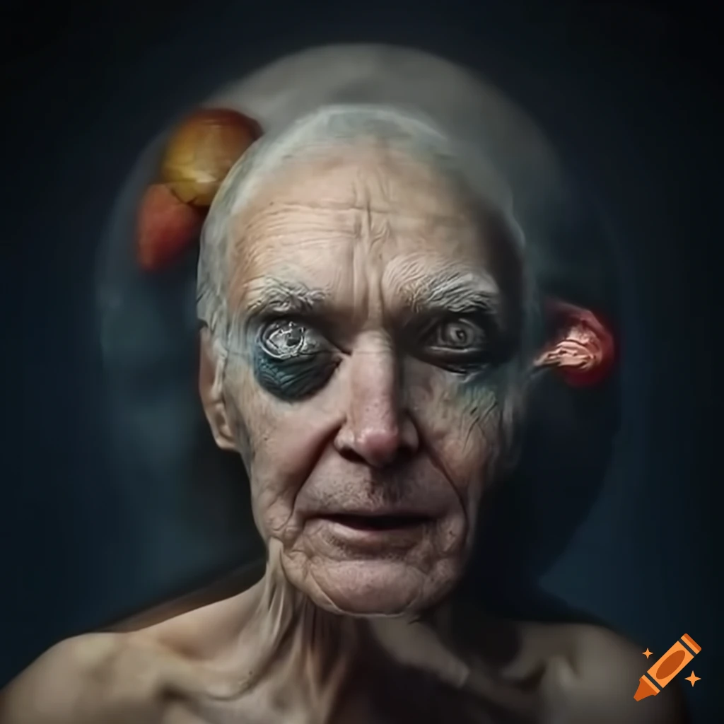 8k, hyper realism, hyper realistic, hyper surrealism, e, moon man, skullephant