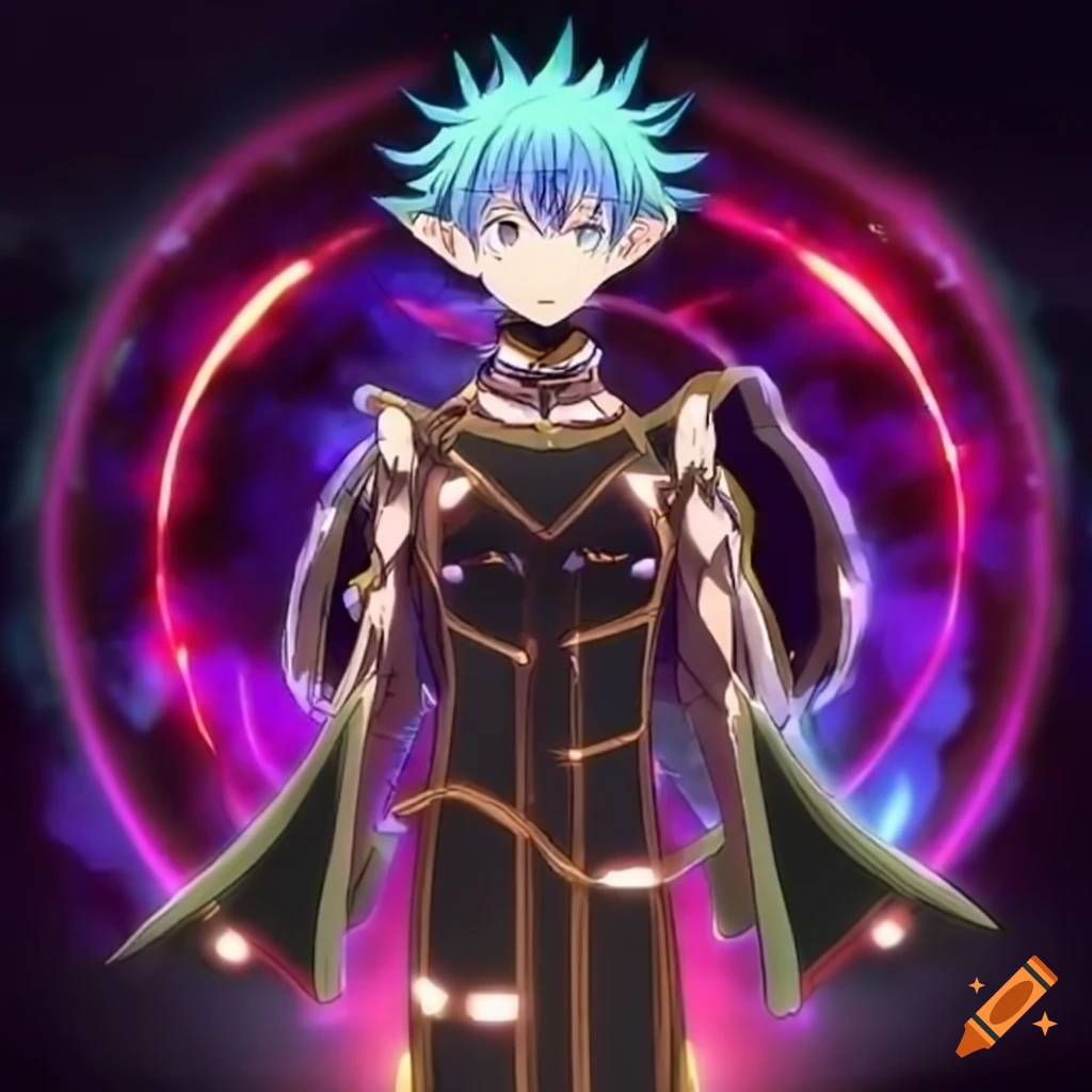 A Anime Character with Magical Abilities, he has a mighty cape. And he ...