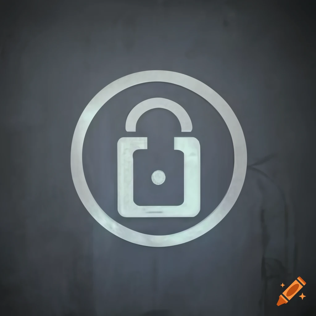 Encrypt logo on Craiyon