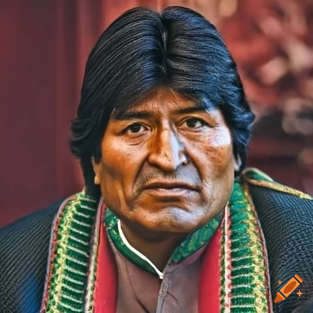Evo morales on Craiyon