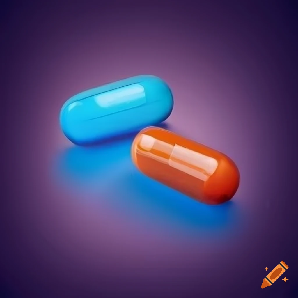 Illustration of pill capsules and laboratory equipment for pharmacology ...