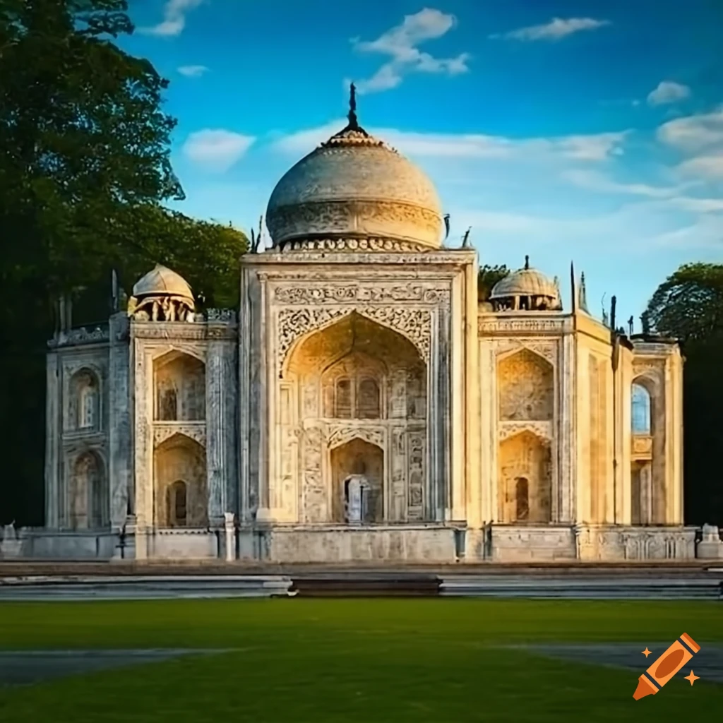 Whitemarsh hall architectural style inspired by taj mahal full front ...