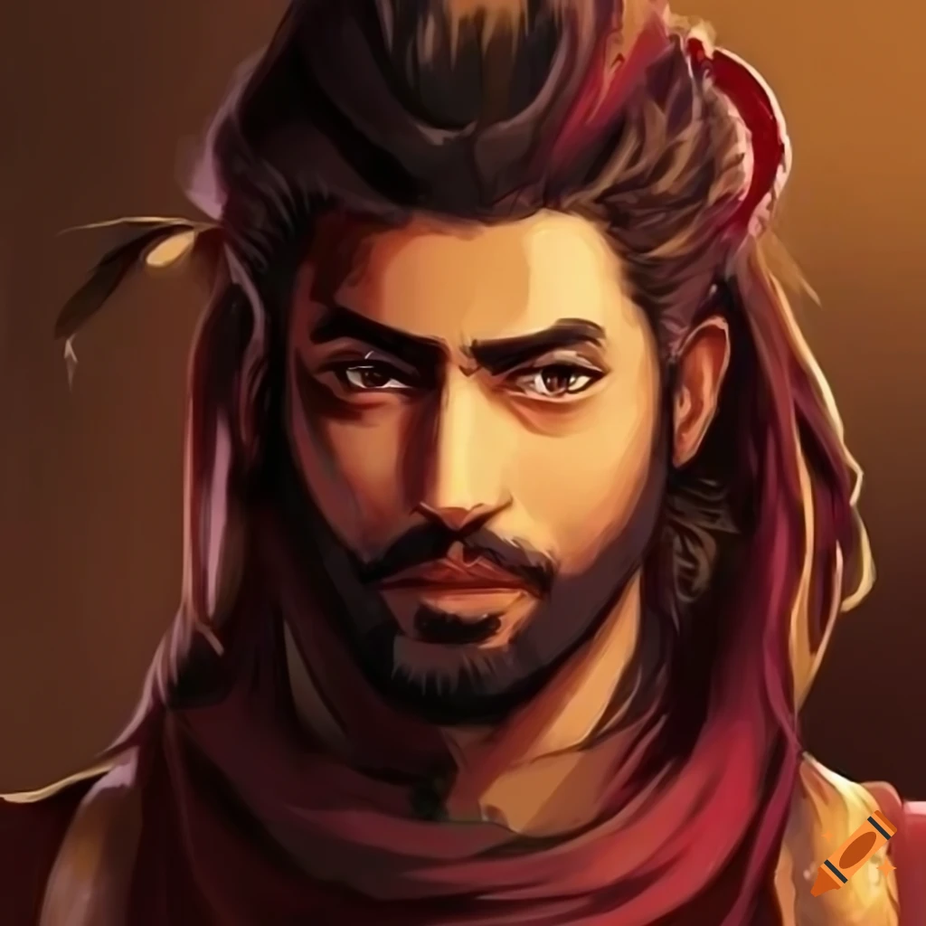 Handsome vistani on Craiyon