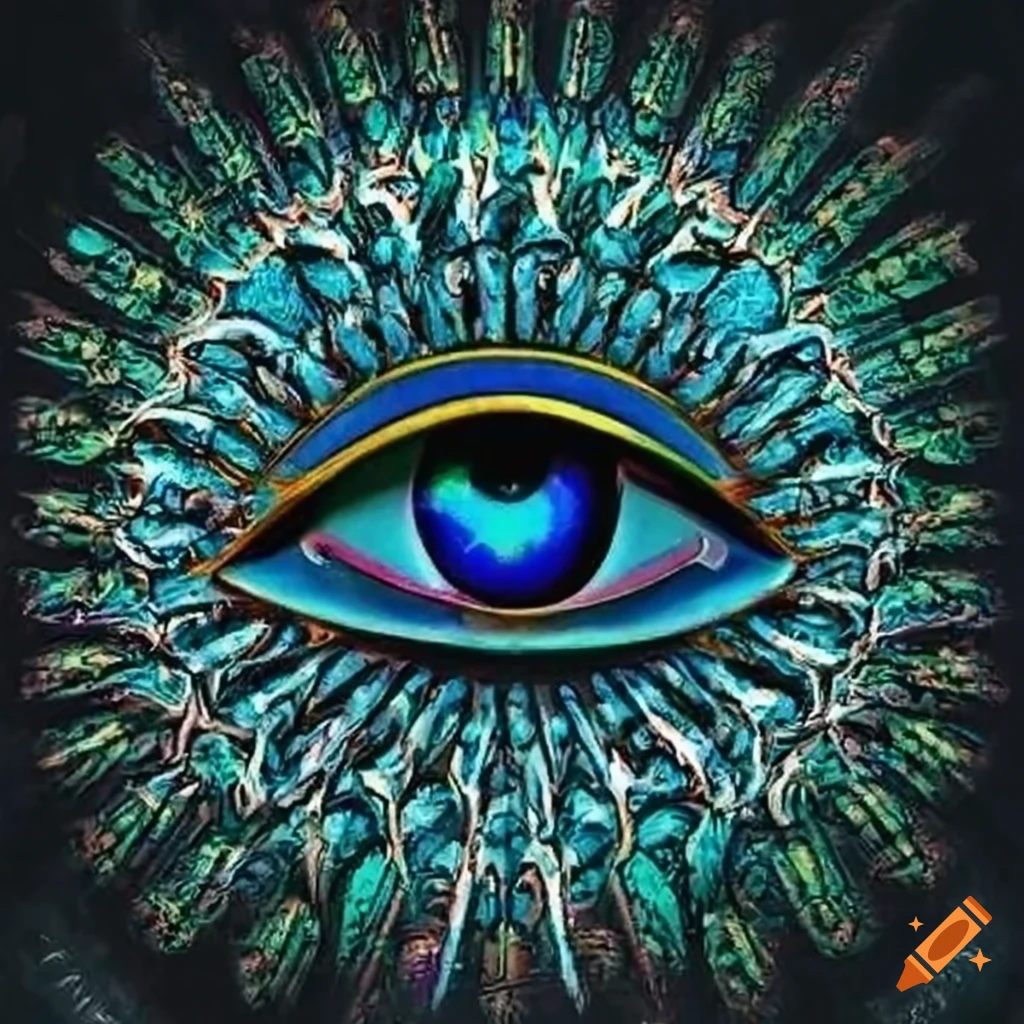 All seeing eye on Craiyon