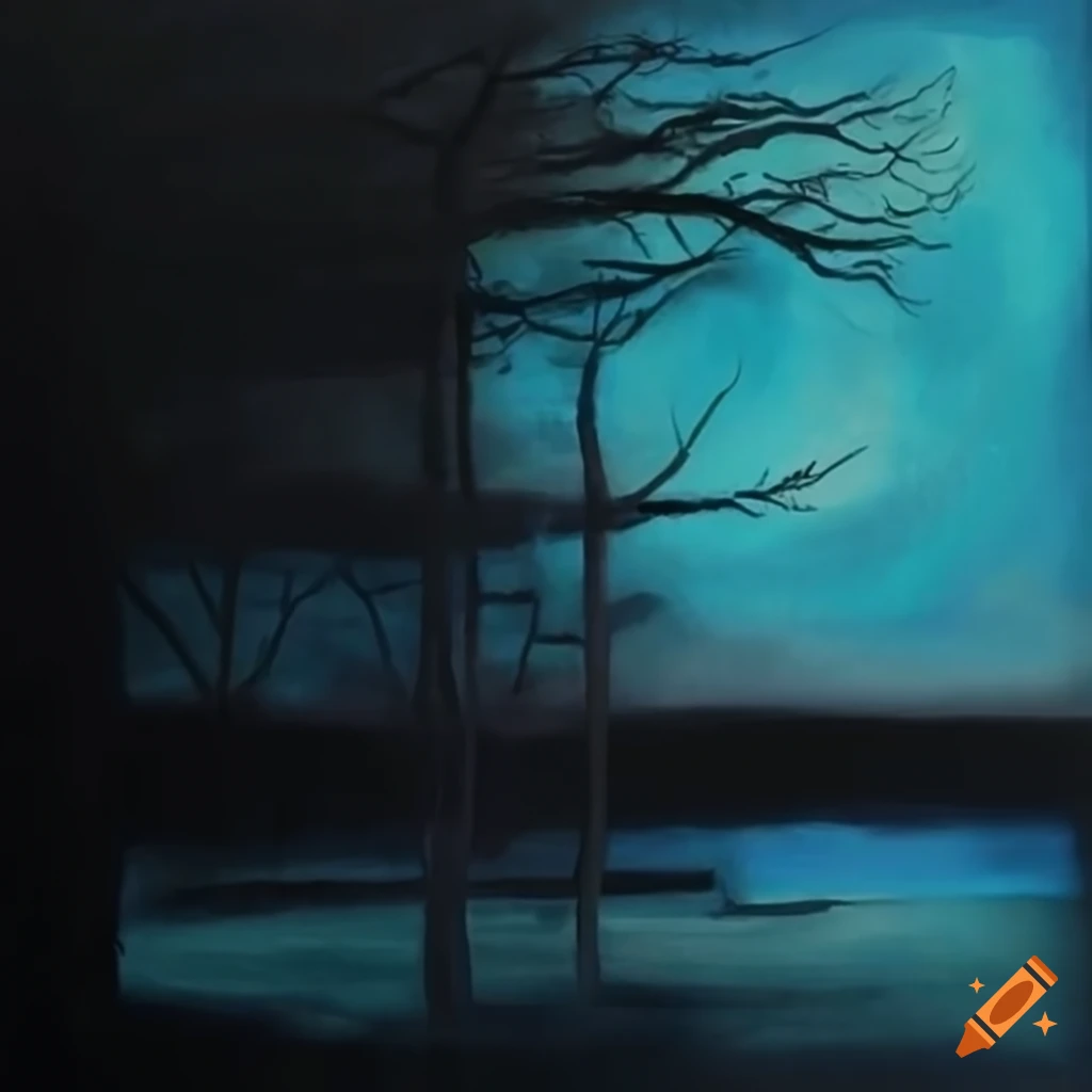 Dancing trees at night marlene dumas