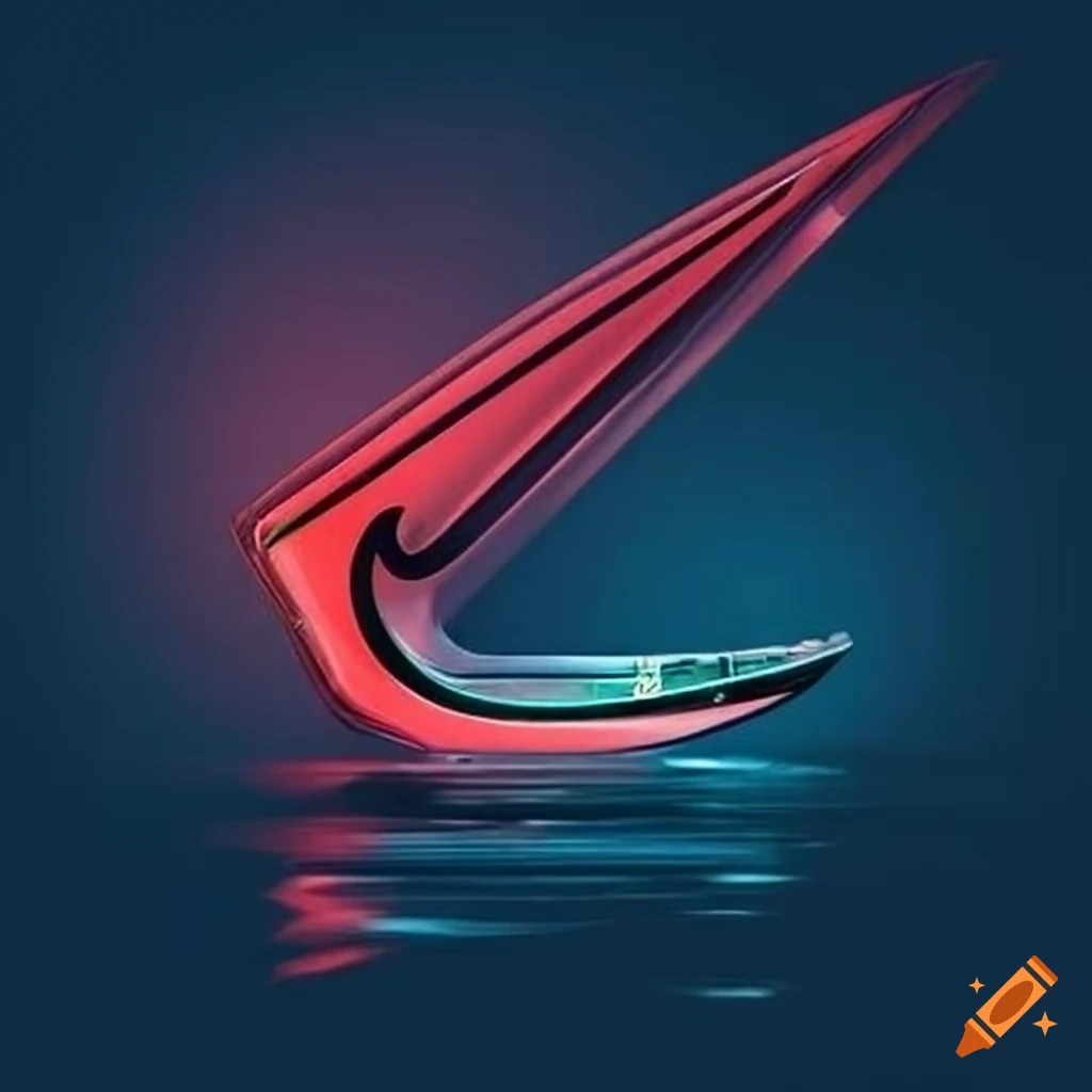 Nike logo with boat on Craiyon