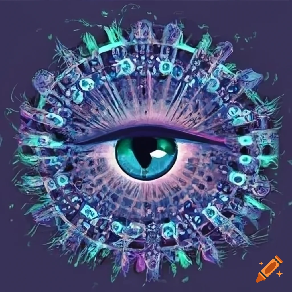 All seeing eye on Craiyon