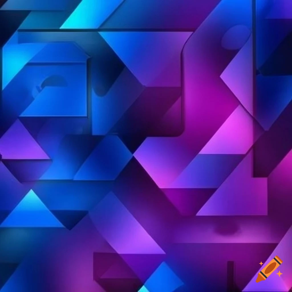 A photo of a combination of blue and purple colors and white and ...
