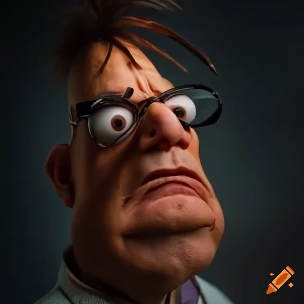 Dr Doofenshmirtz but photorealistic on Craiyon