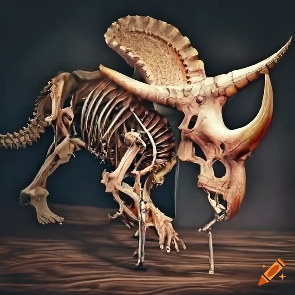 Pentaceratops Skeleton
