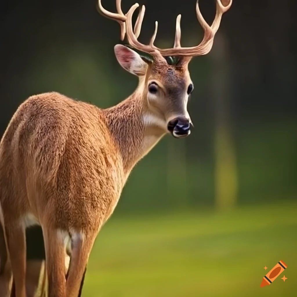 A deer on Craiyon