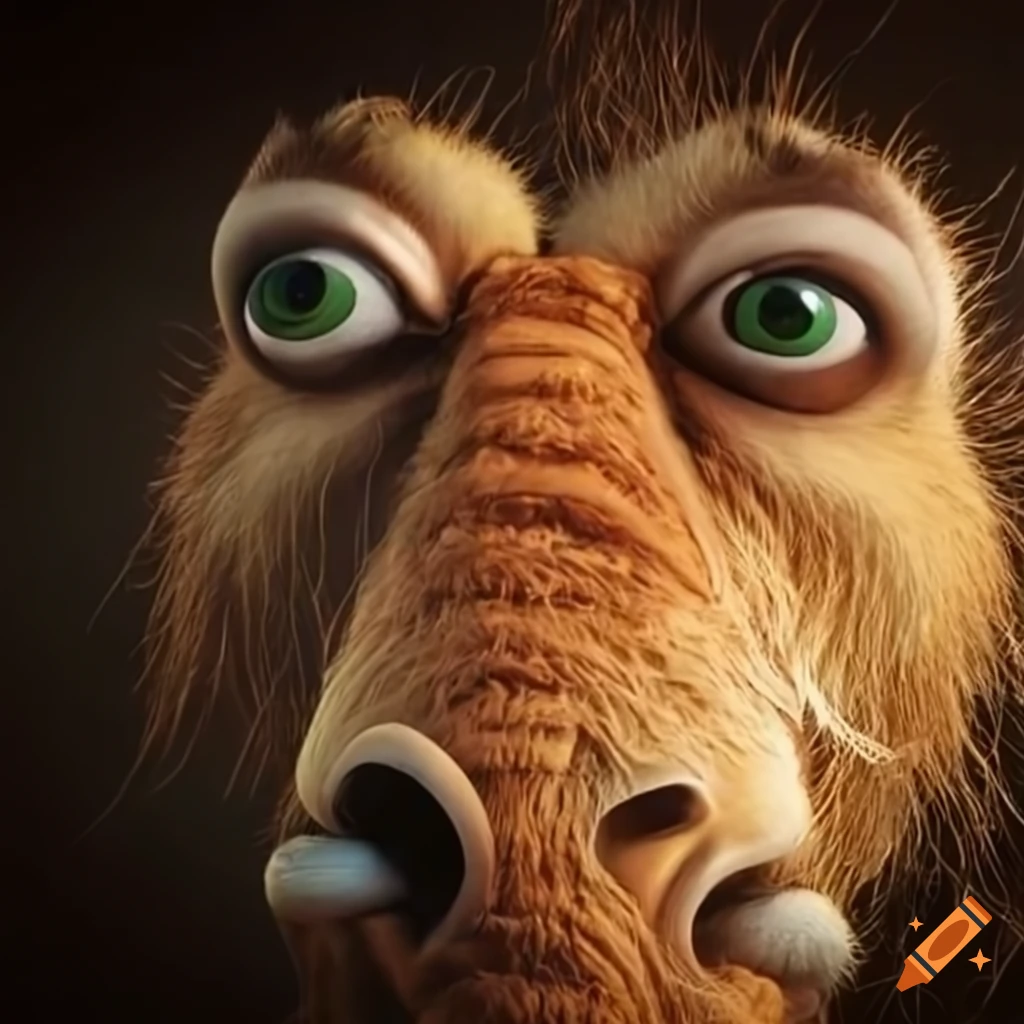 Lost character from ice age