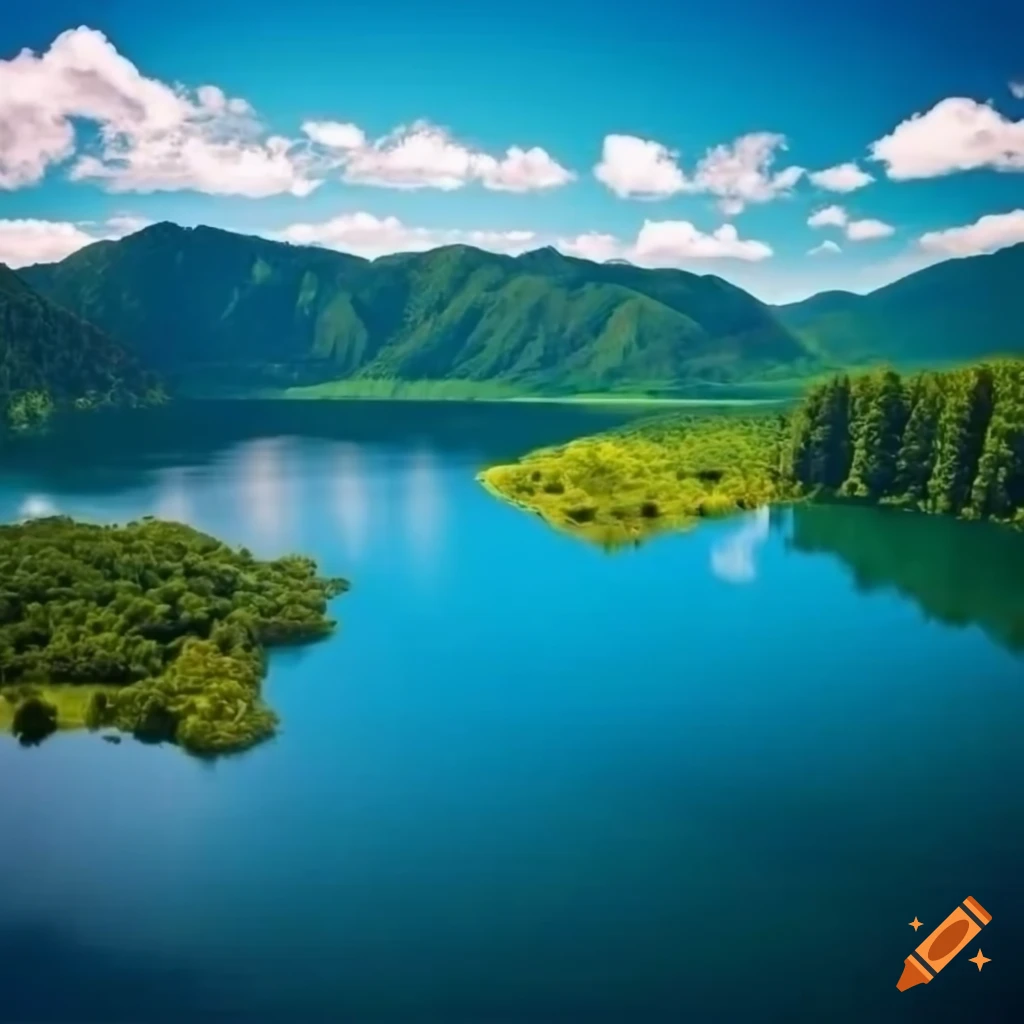 Gambar danau on Craiyon