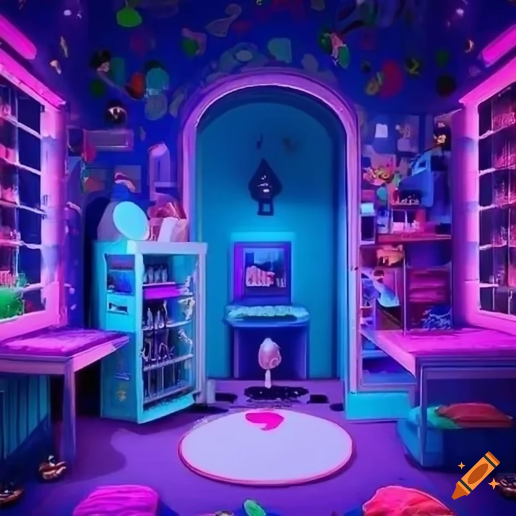 A dreamcore room on Craiyon