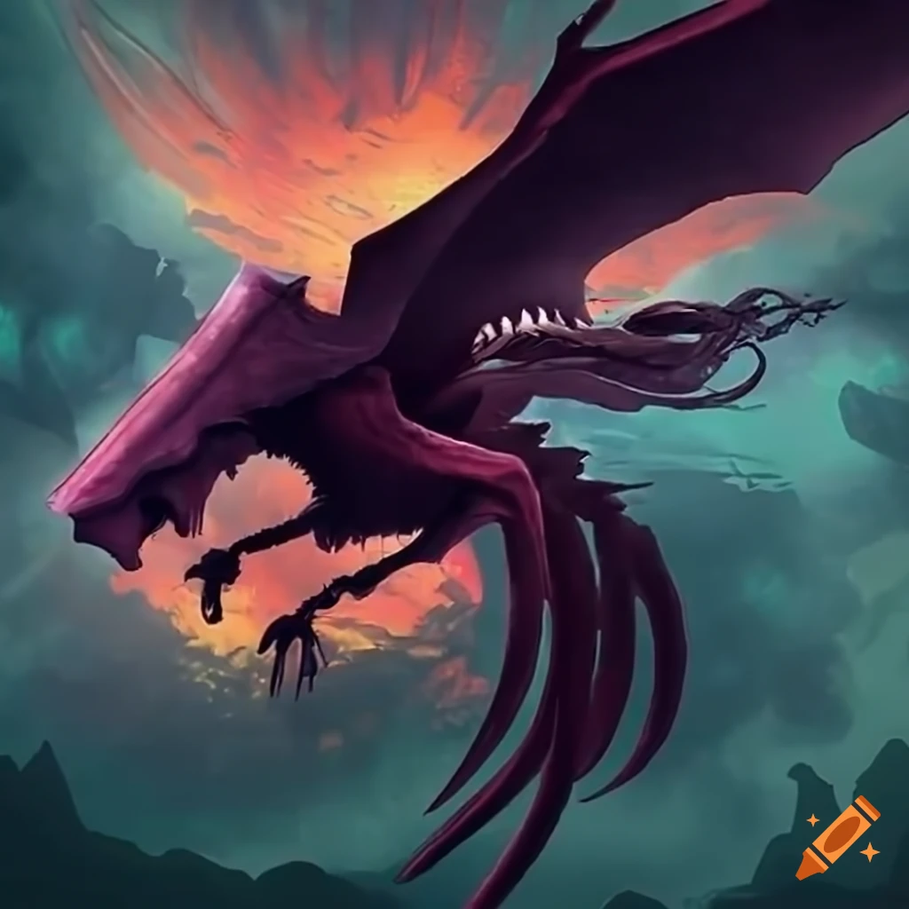 The Flying Nightmare is a true embodiment of terror, an apex predator ...