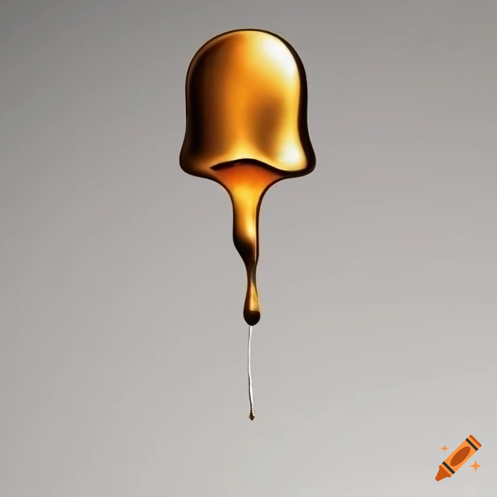 Incandescent metal dripping on Craiyon