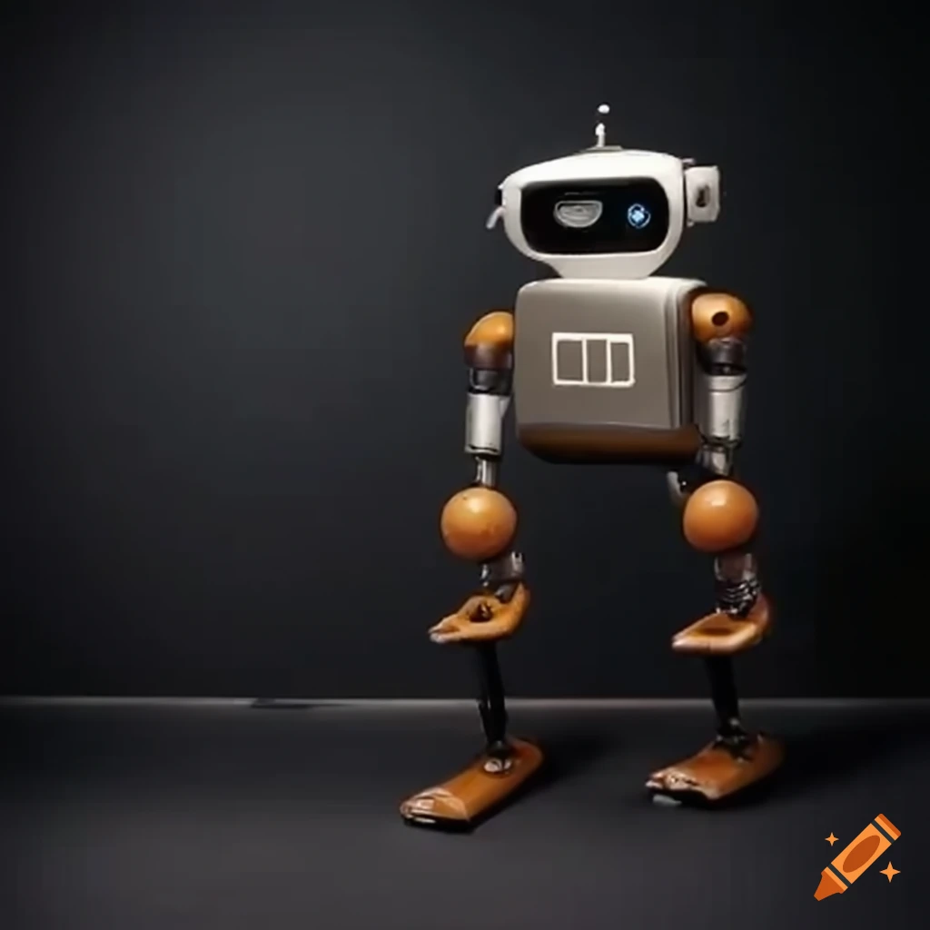 Funny robots on Craiyon