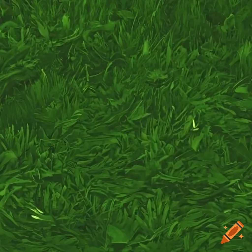 The texture of the grass. in the style of overwatch on Craiyon