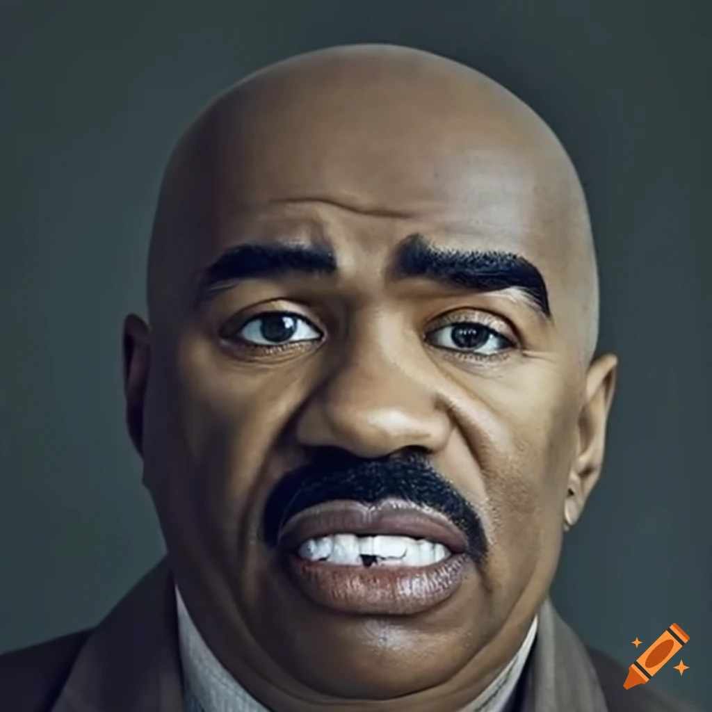 Steve harvey's face on a fish