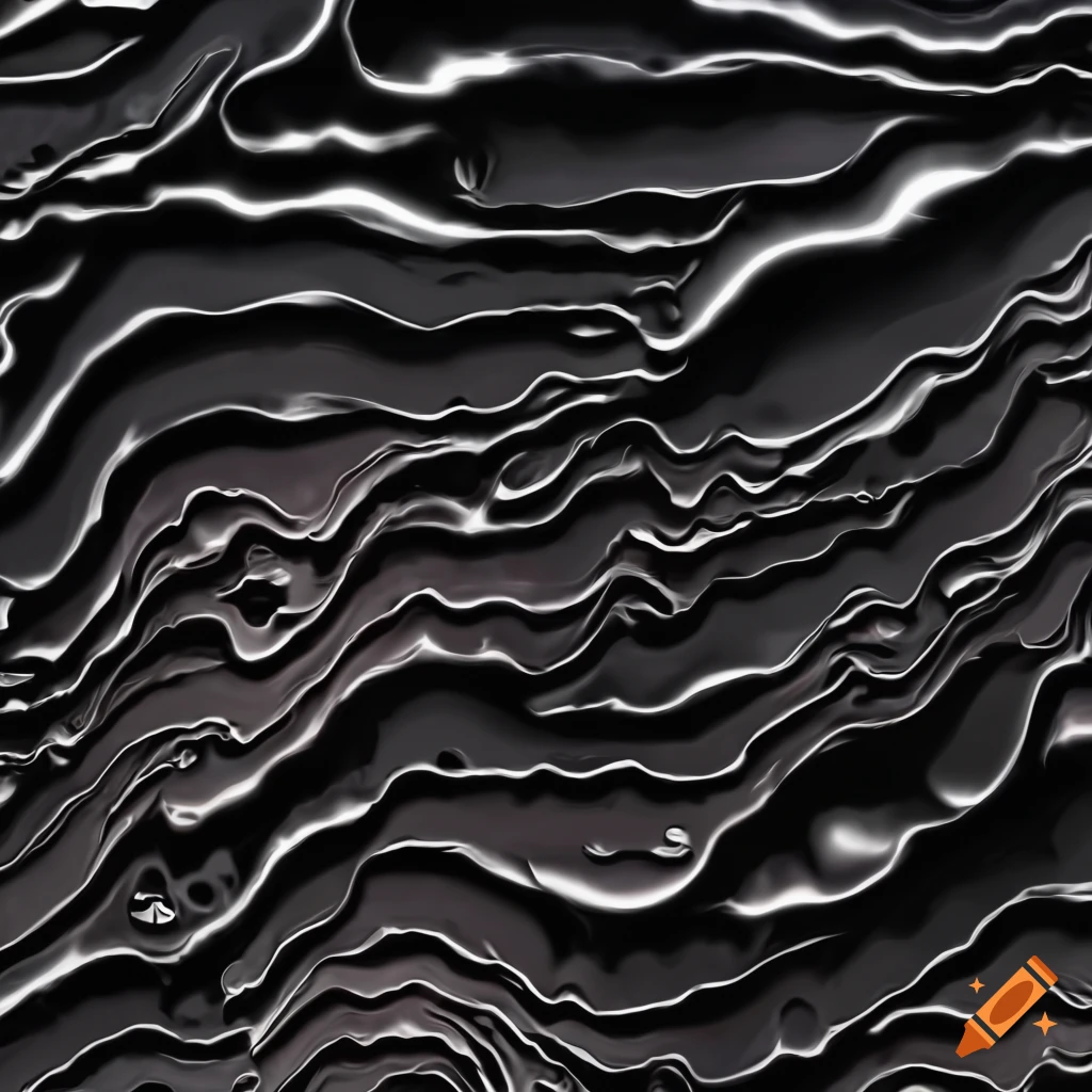 Black and white magma pattern texture on Craiyon