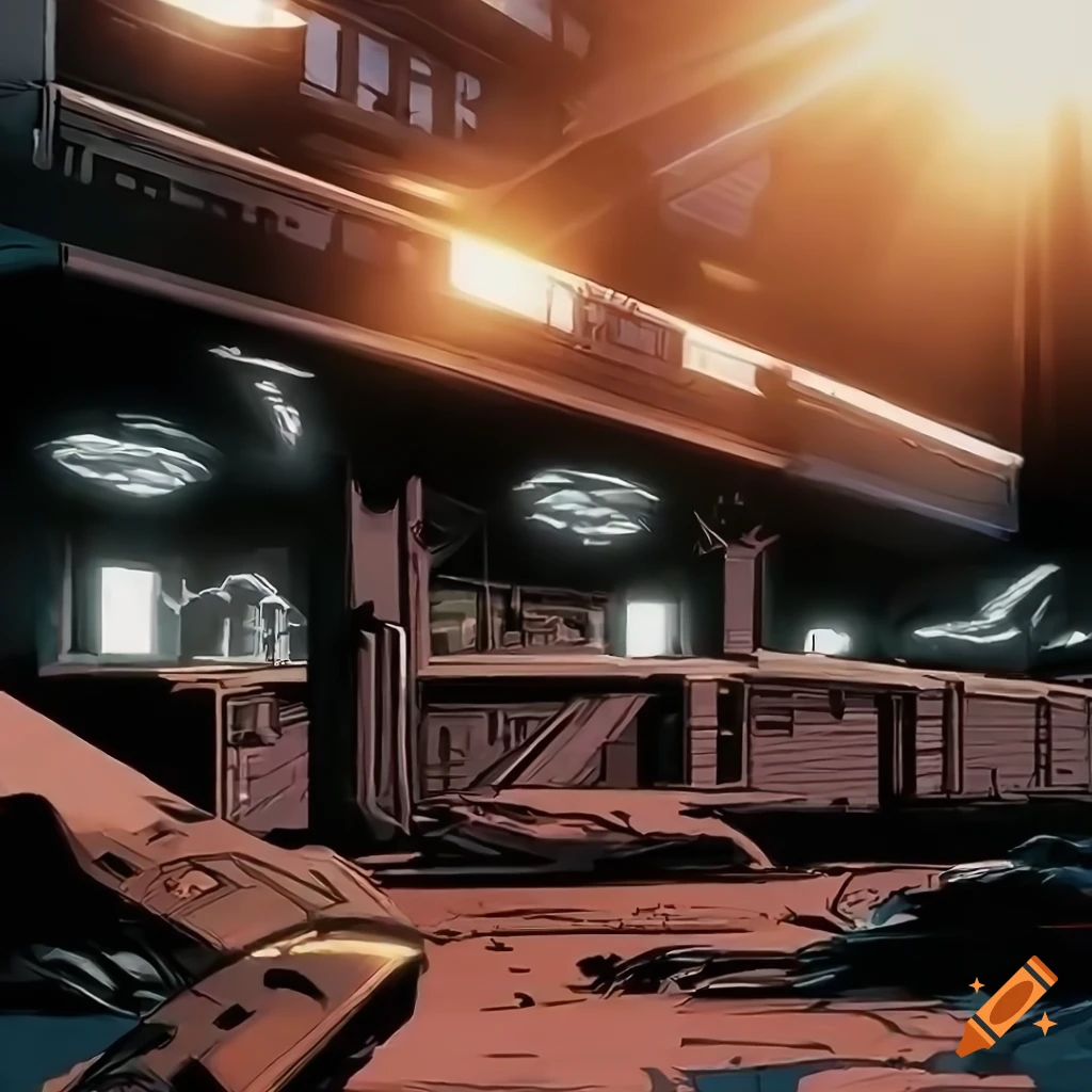 Digital, Marvel Future Fight, fighting stage landscape, dark interior ...