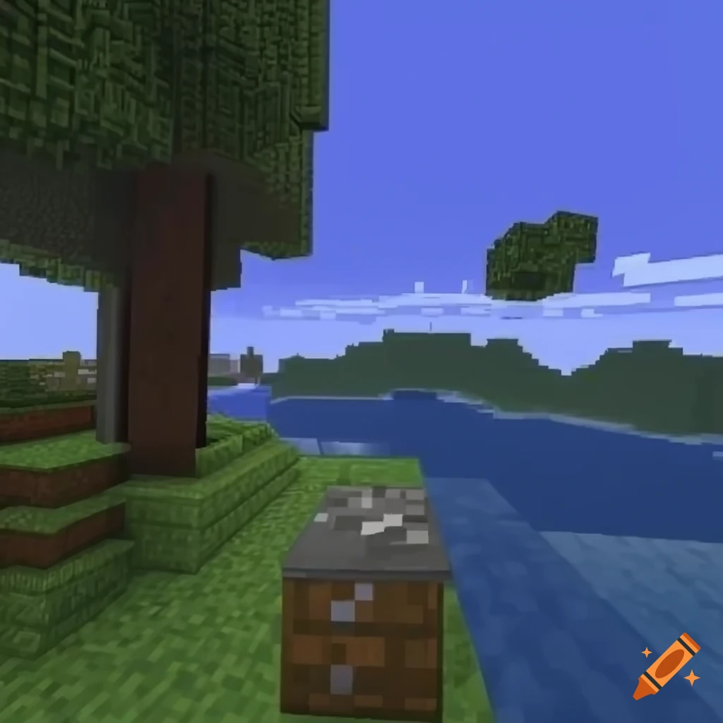 Heaven in the minecraft game universe