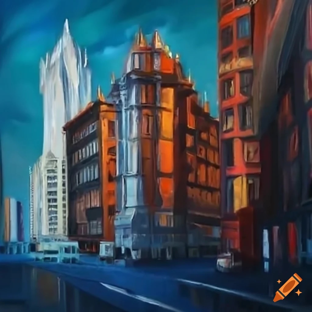 Twisted buildings