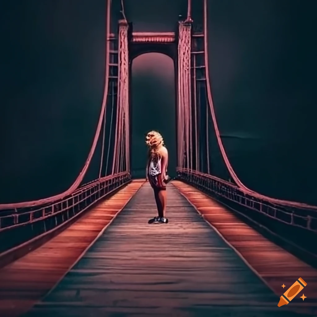 „lets cross the bridge when we get there! „ as a tattoo