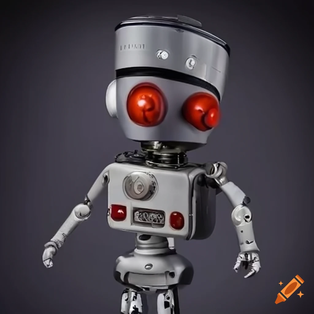 Funny robots on Craiyon