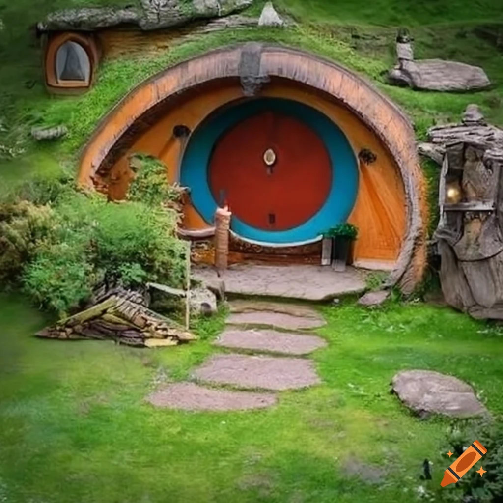 A beautiful hobbit home