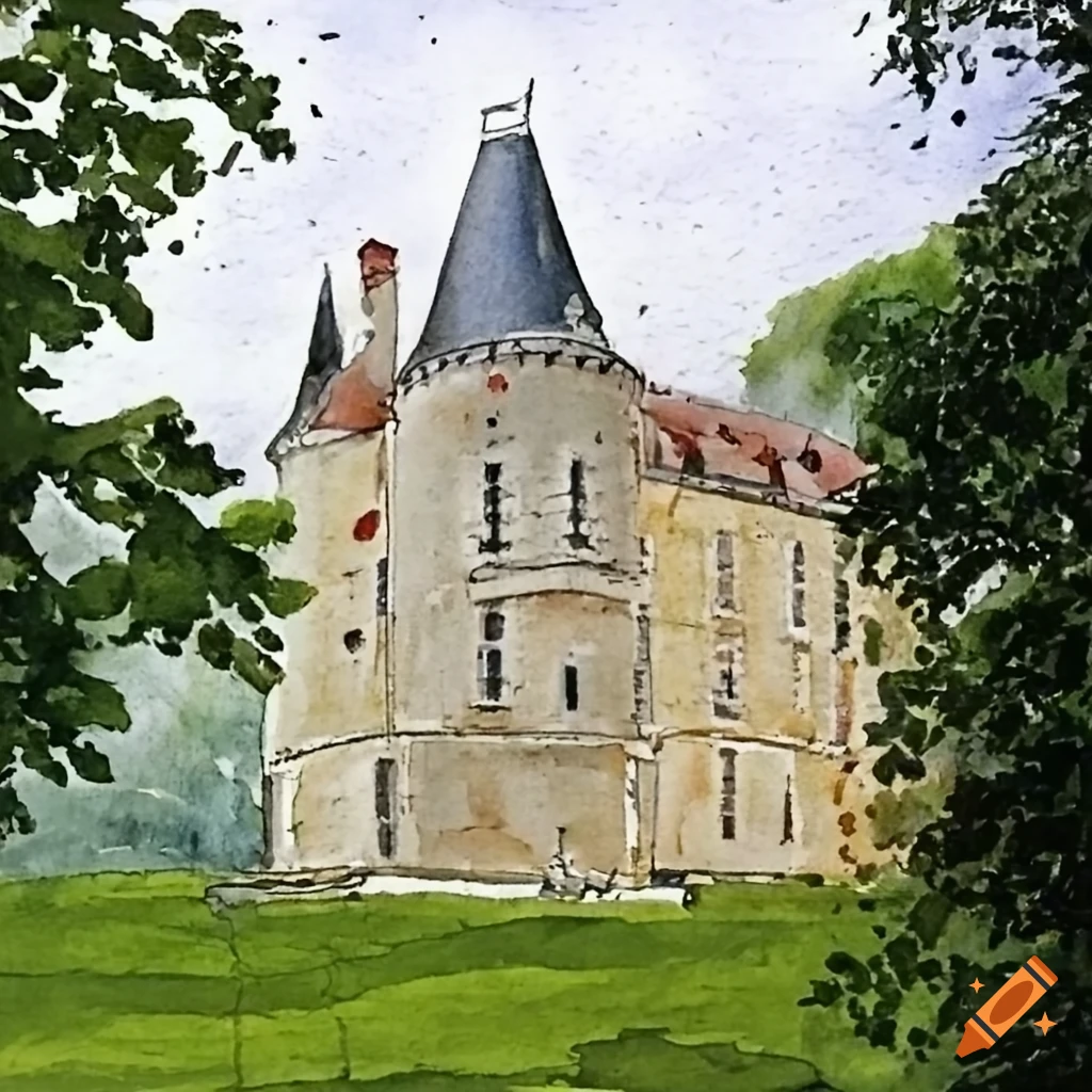 Je souhaite générer des images dans le style d'aquarelle épurée de ...