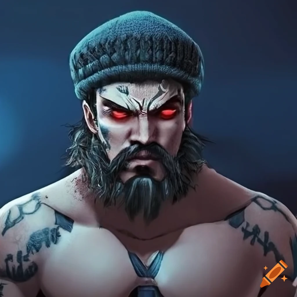 Digital, up close head and torso shot of, Marvel Future Fight, Aaron ...