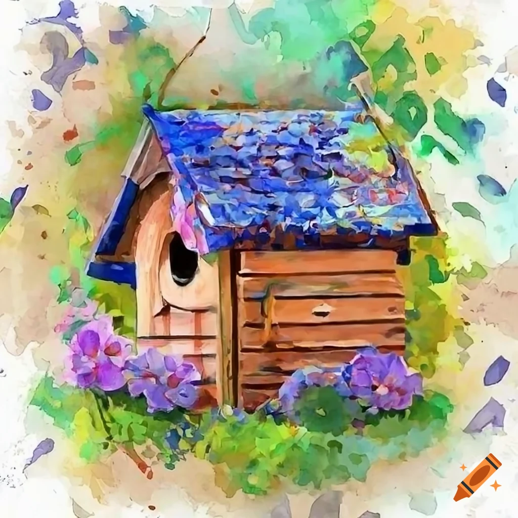 Sparrows Drawing Colors