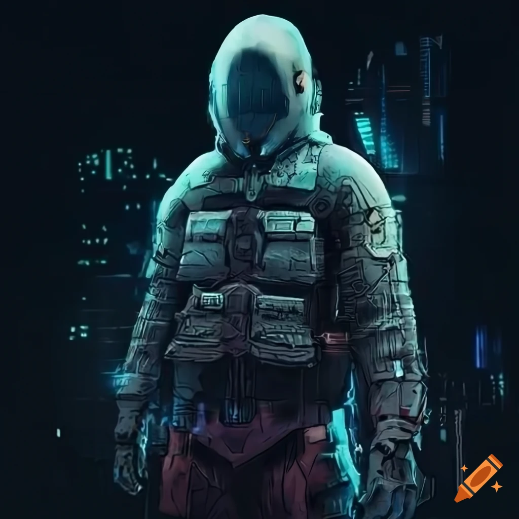 Cybrog cyberpunk style on Craiyon