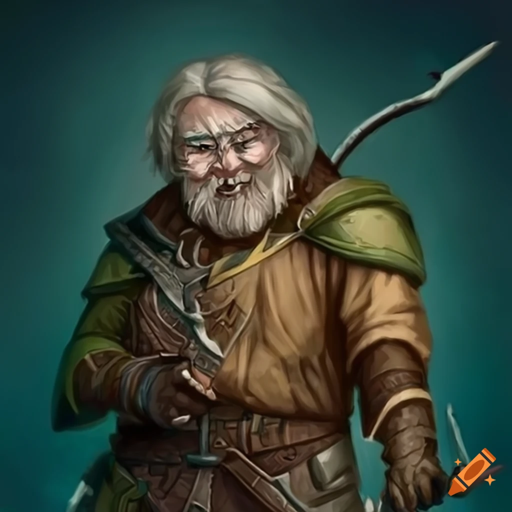 Dnd ranger close up old funny