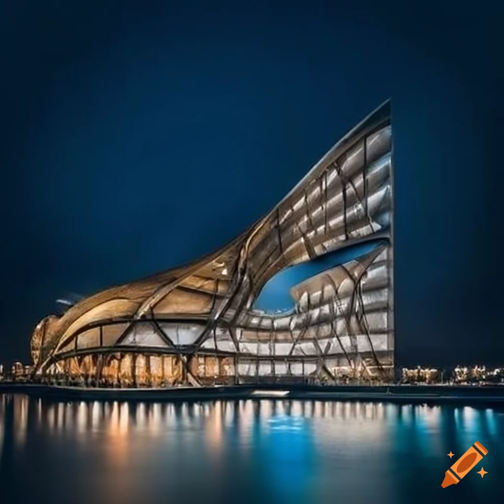 Architecture design on Craiyon