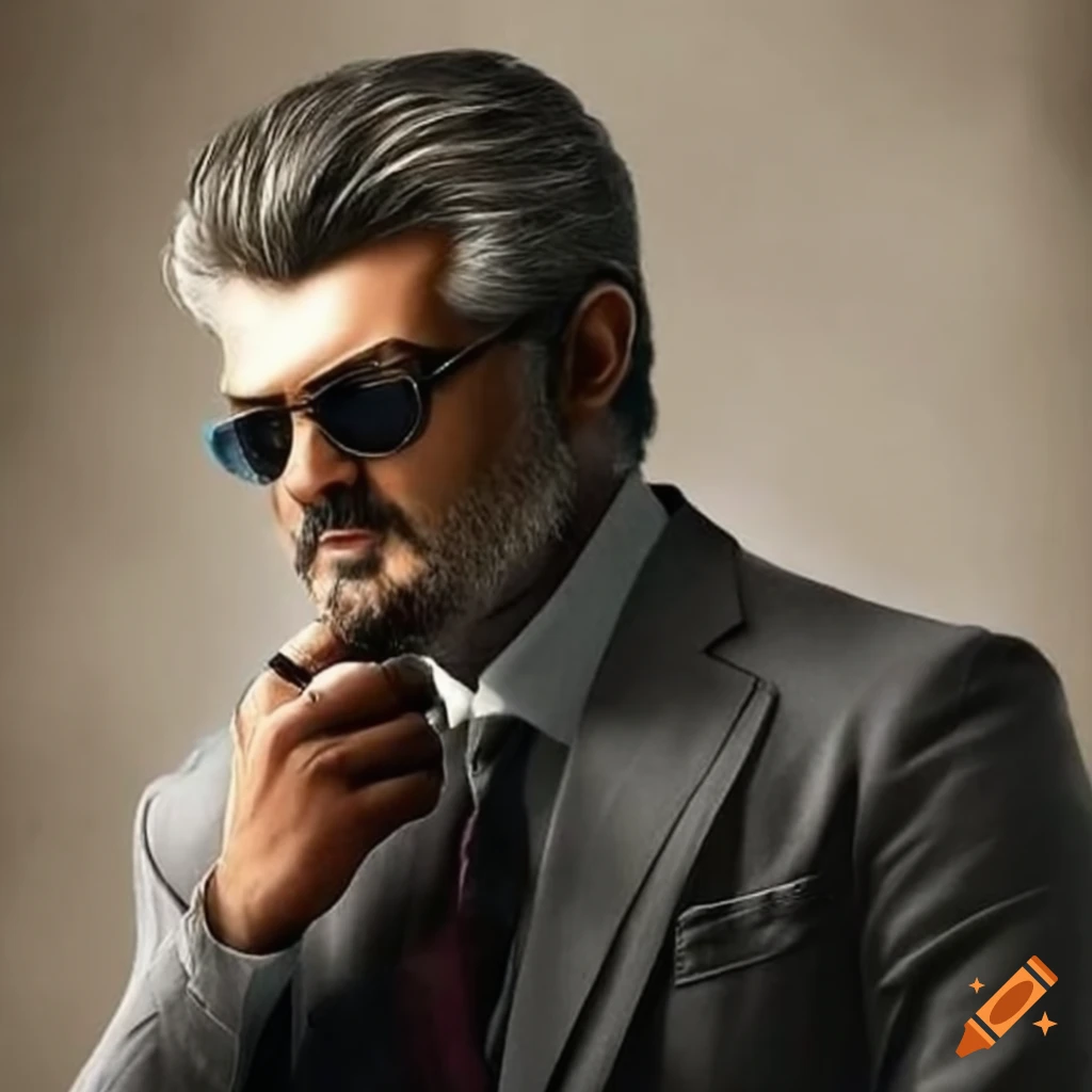 Ajithkumar dapper look and stylish costume